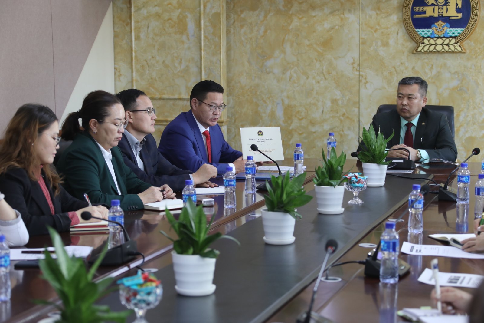 Ерөнхийлөгчийн Үйлдвэр үйлчилгээний бодлогын зөвлөх Ч Даваабаяр Говьсүмбэр аймгийн ХХААГ ын