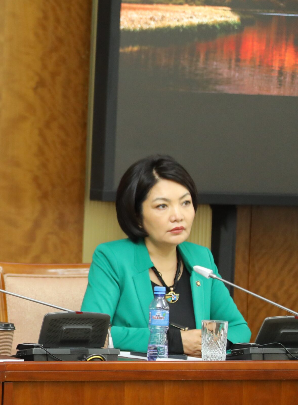 Б Саранчимэг Хүнсний хувьсгал ын хүрээнд УИХ идэвхтэй ажиллаж байгаа Хүнсний хувьсгал