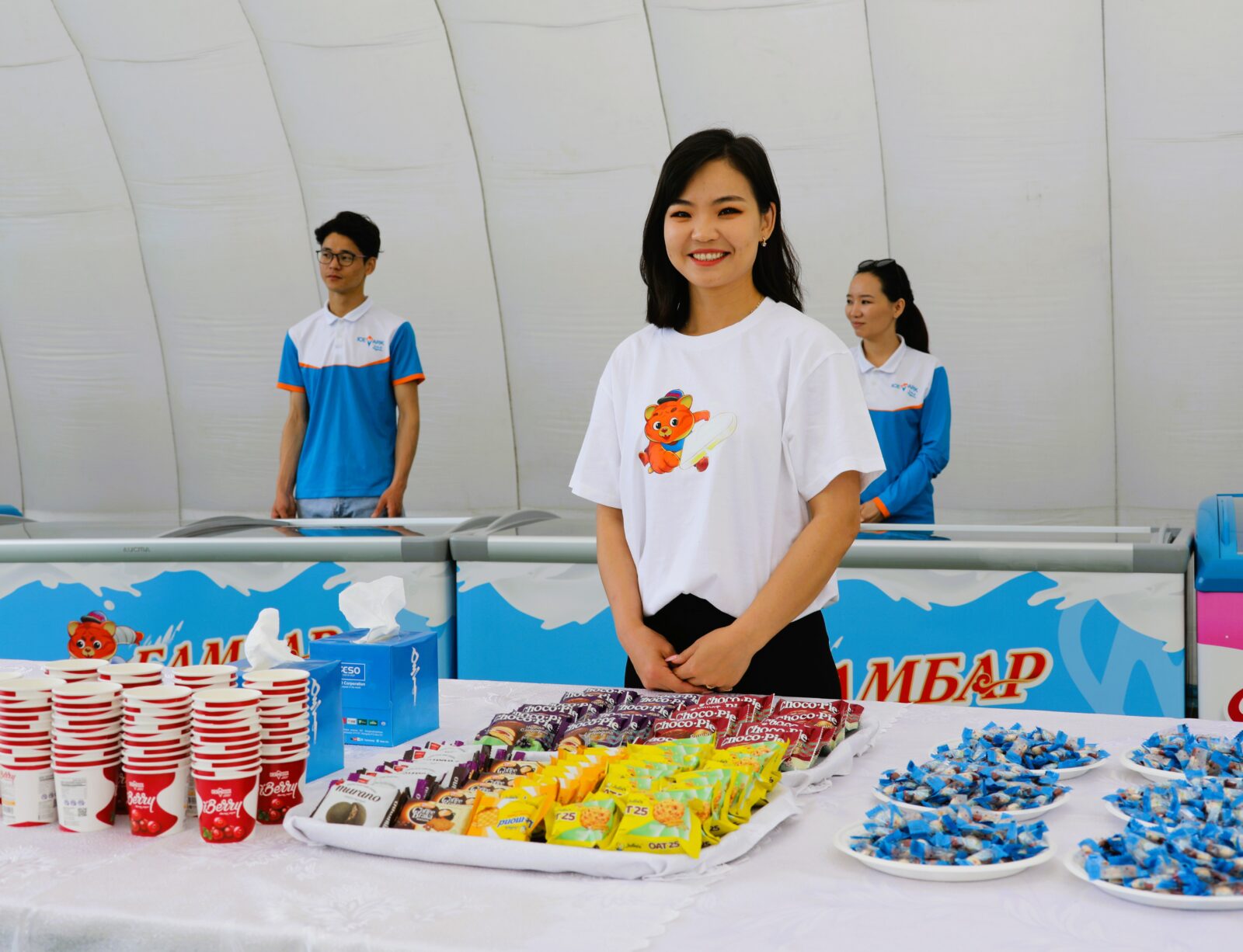 Хүнсний хувьсгал ын хүрээнд үндэсний үйлдвэрлэгчид Айсмарк компанийн зайрмаг үйлдвэрлэлийн